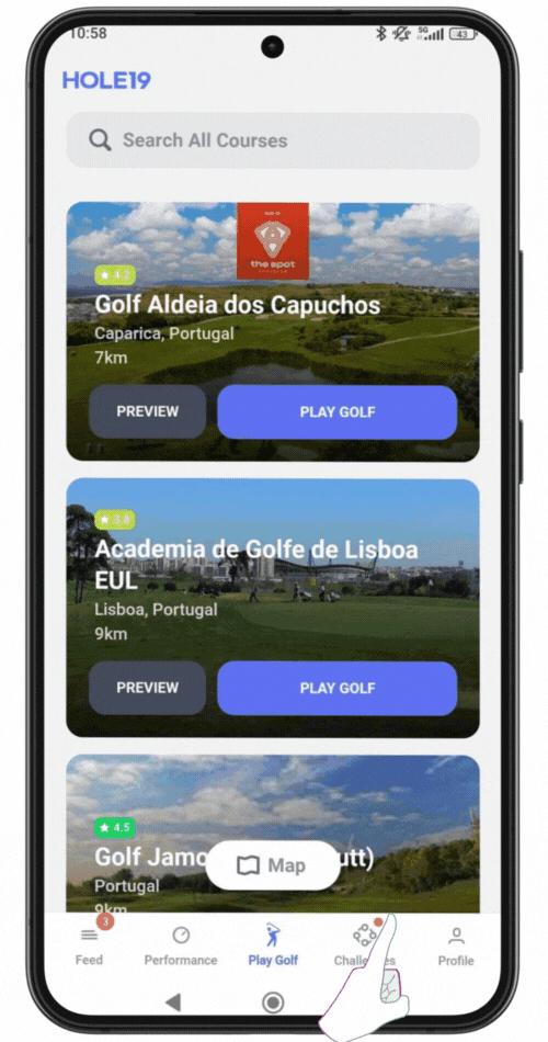 Delete Account – Hole19